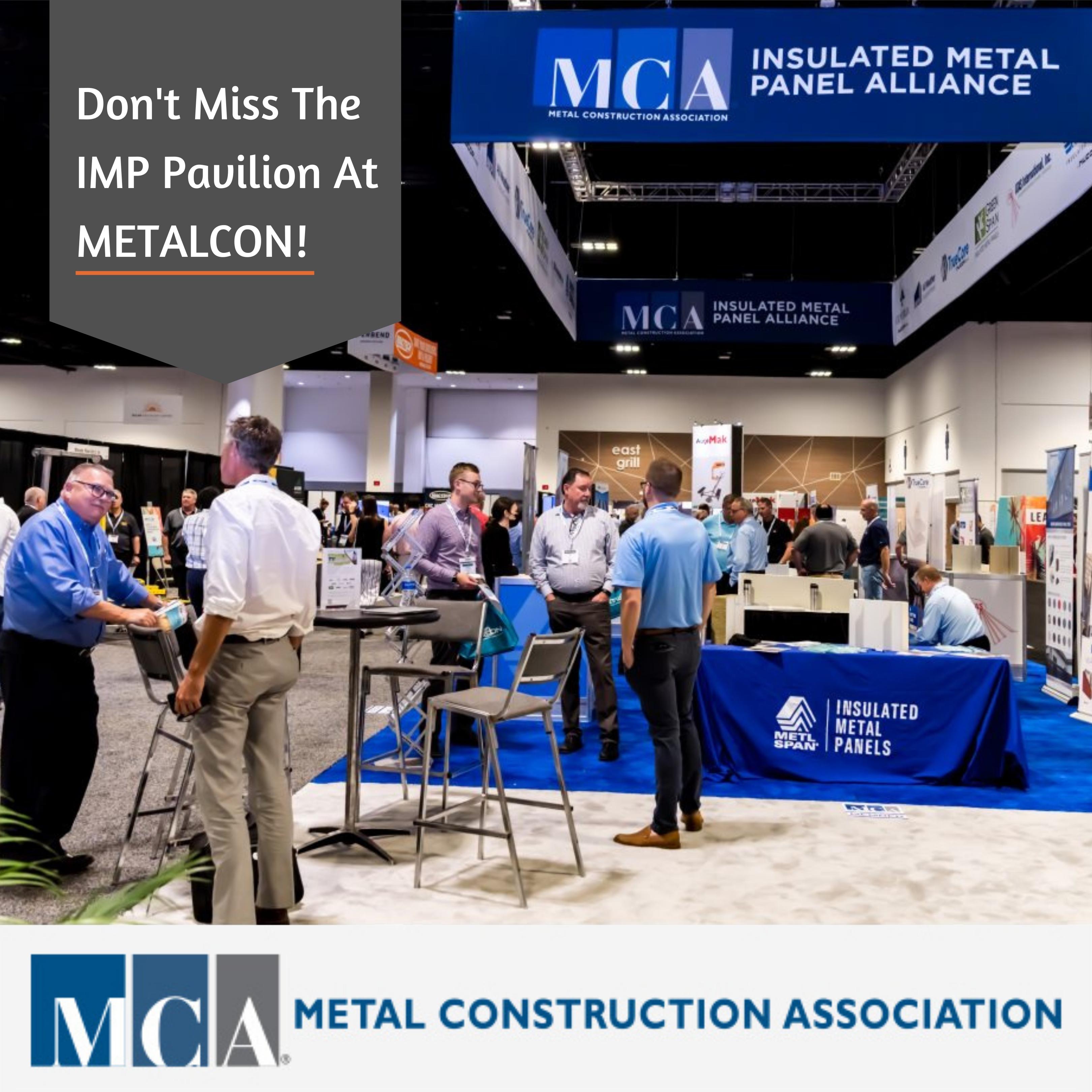 Don’t Miss the IMP Pavilion at METALCON! | Metal Construction ...