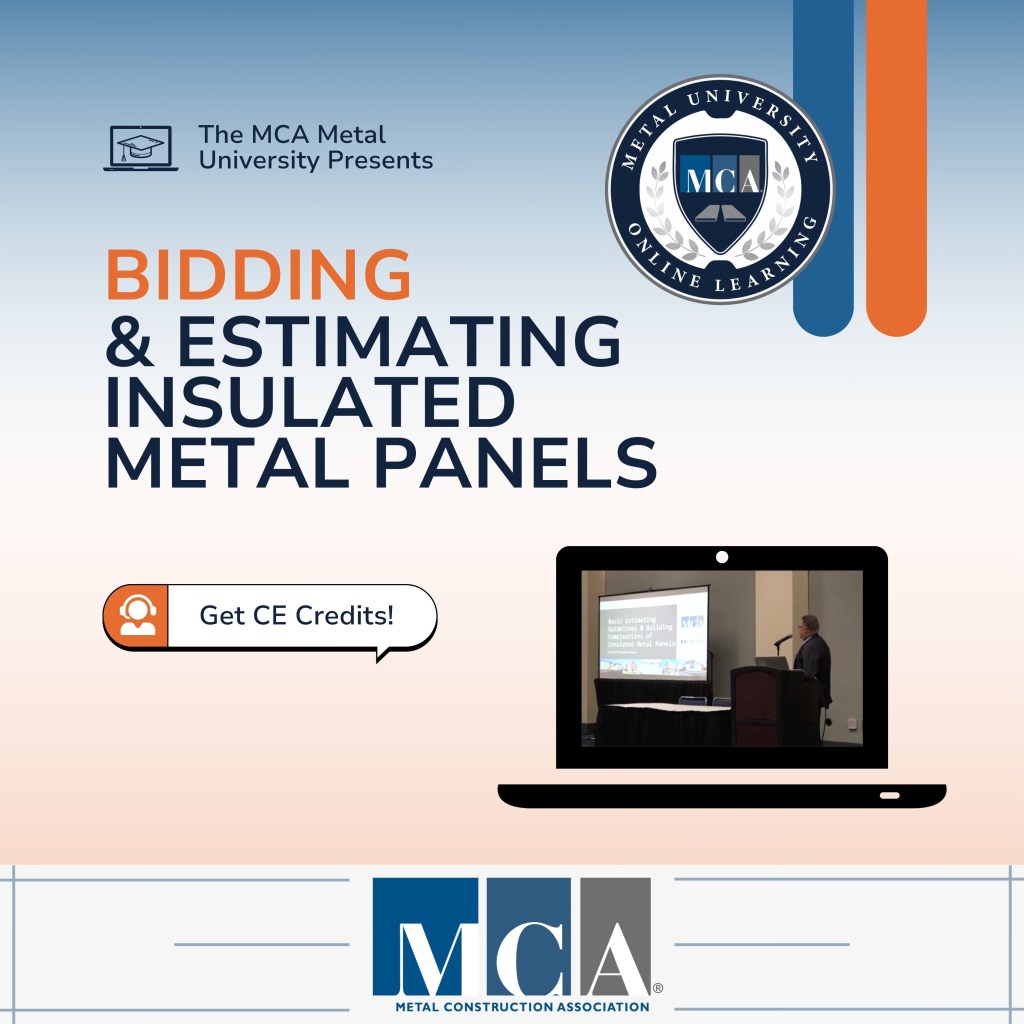Bidding & Estimating Insulated Metal Panels | Metal Construction ...