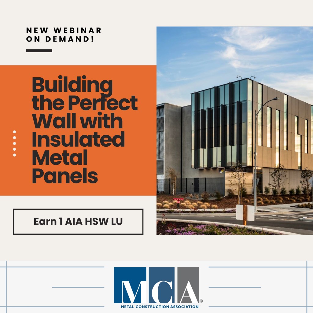 New Webinar: Building the Perfect Wall with Insulated Metal Panels ...